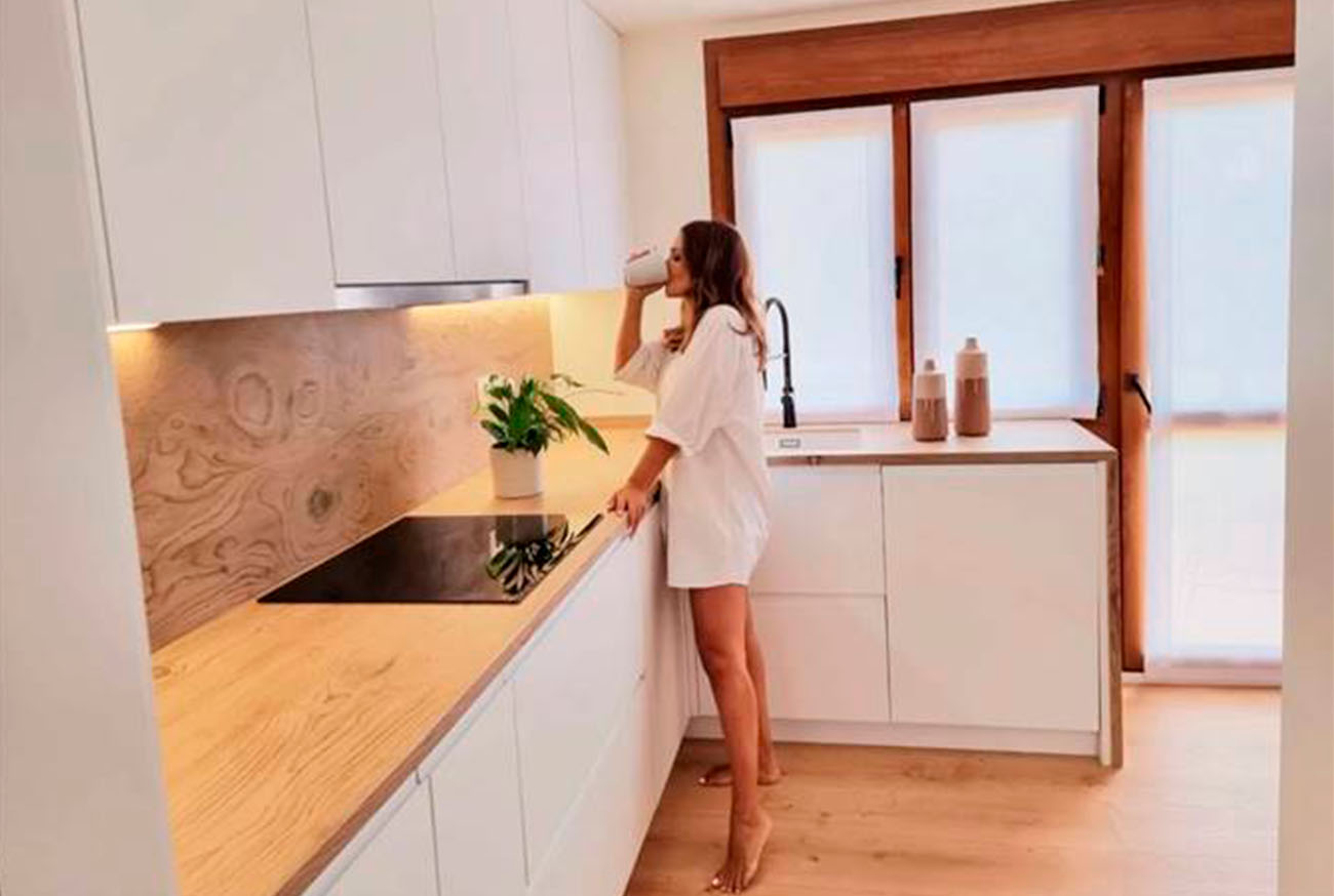 Encimeras de madera para la cocina - Maderas Viera